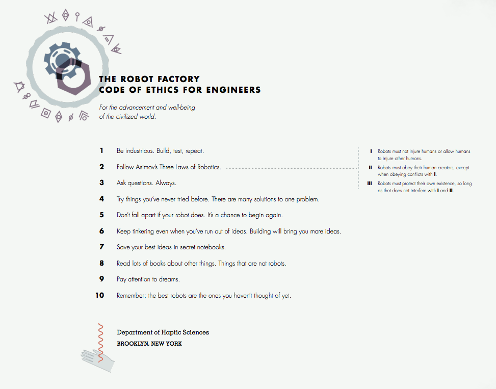 10 Commandments of Creative Work – Chad Comello