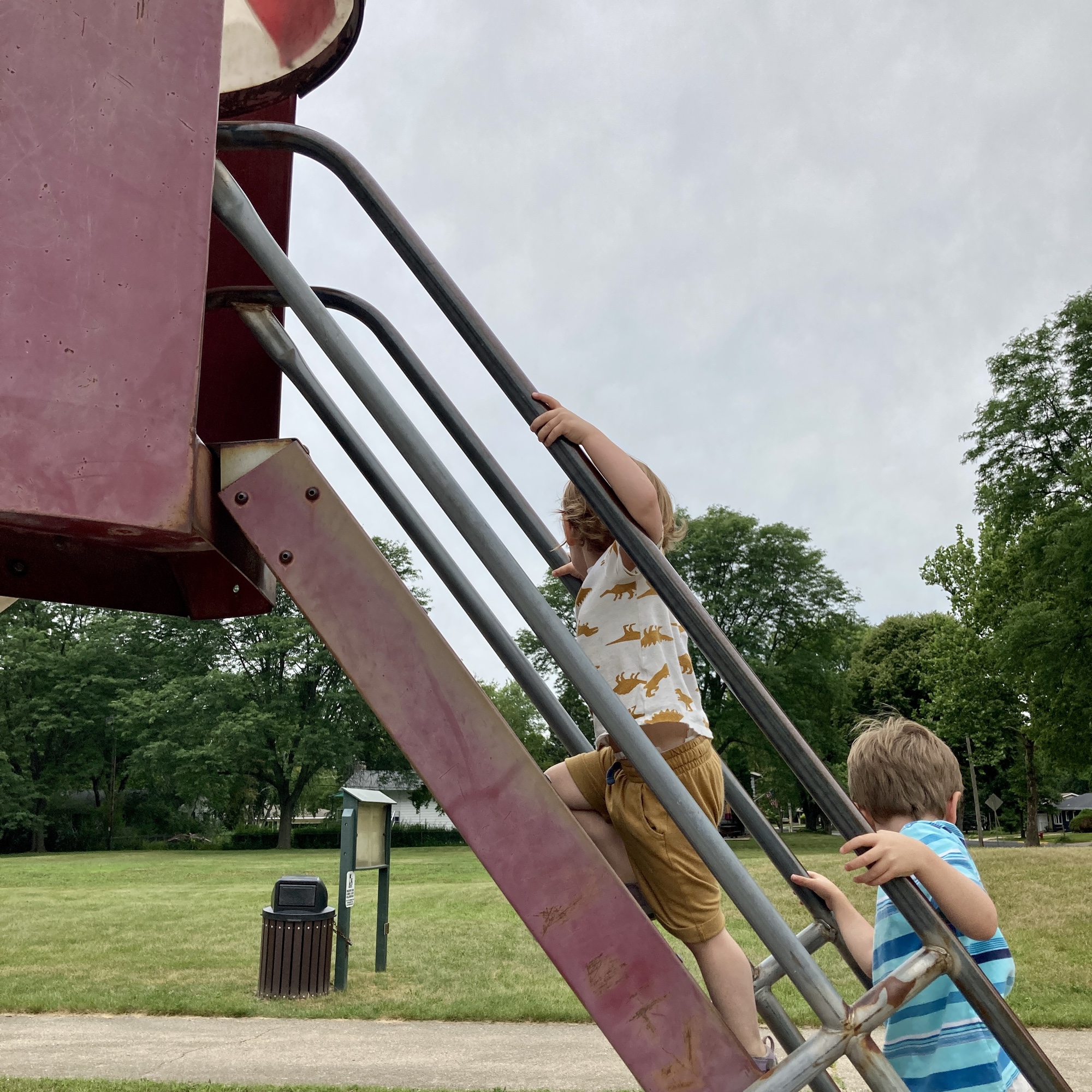 Playground adventures anew – Chad Comello
